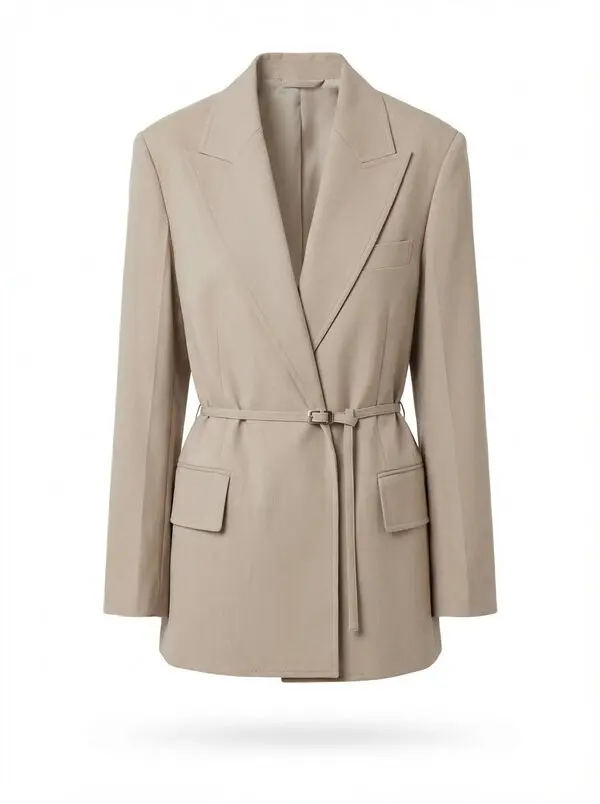 Acne Studios Jador Relaxed Fit Blazer - Cool Beige