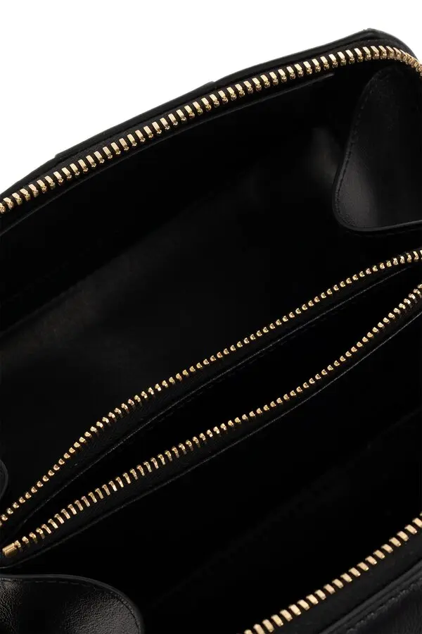 Bottega Veneta Zip-up Wash Bag - Black