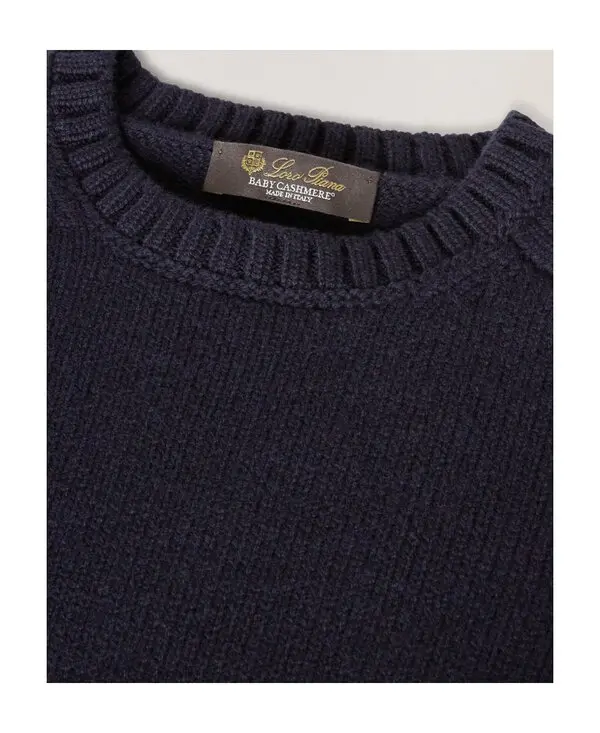 Loro Piana Parksville Crewneck Jumper - Blue