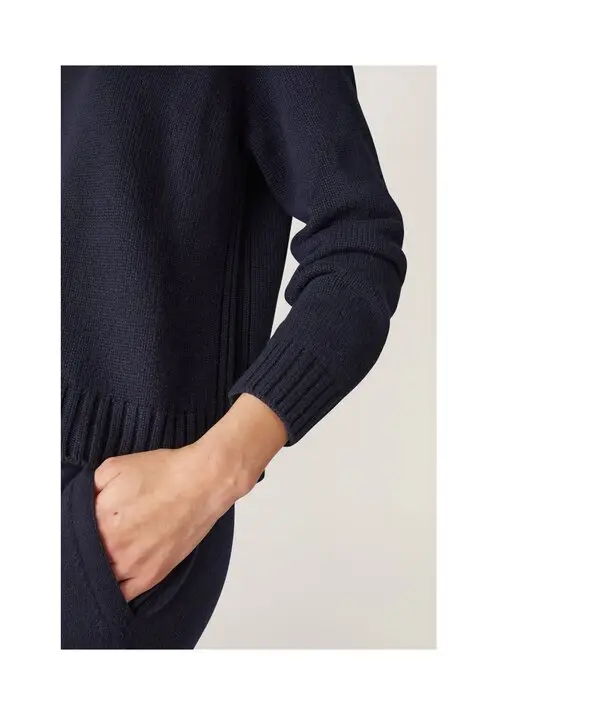 Loro Piana Parksville Crewneck Jumper - Blue