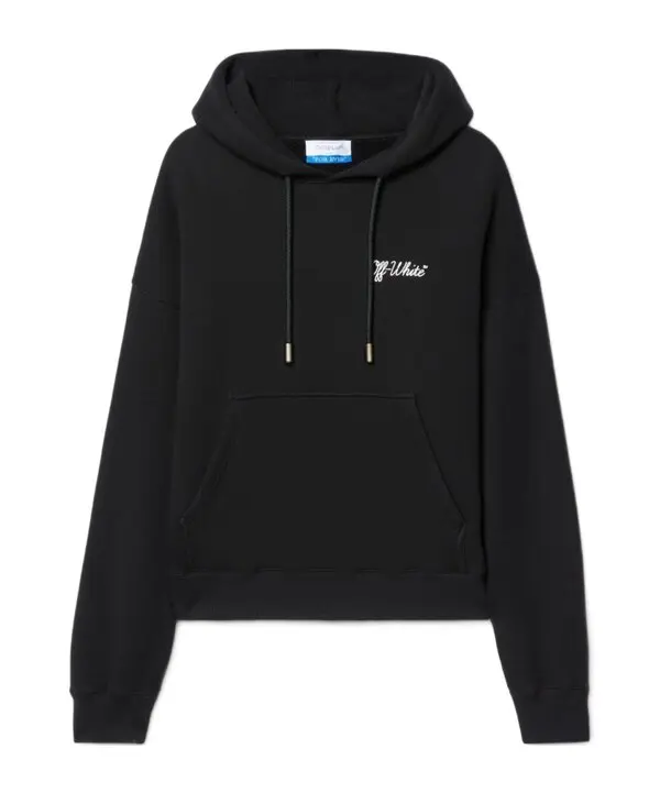 Off-White Diagonal Arrow Skate Drawstring Hoodie