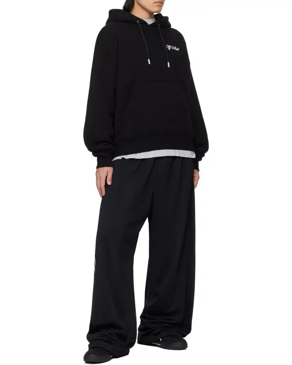Off-White Diagonal Arrow Skate Drawstring Hoodie