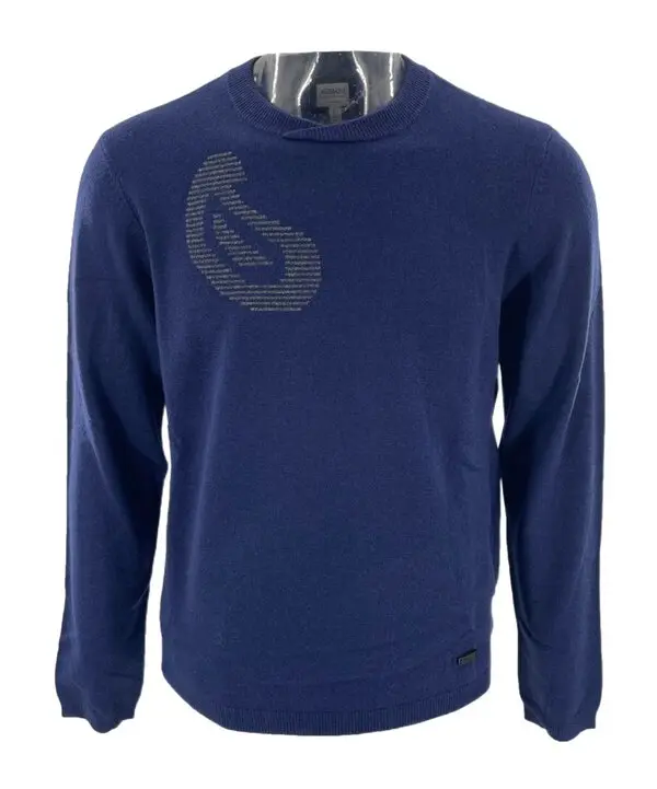 Emporio Armani Round Neck Long Sleeve Sweater