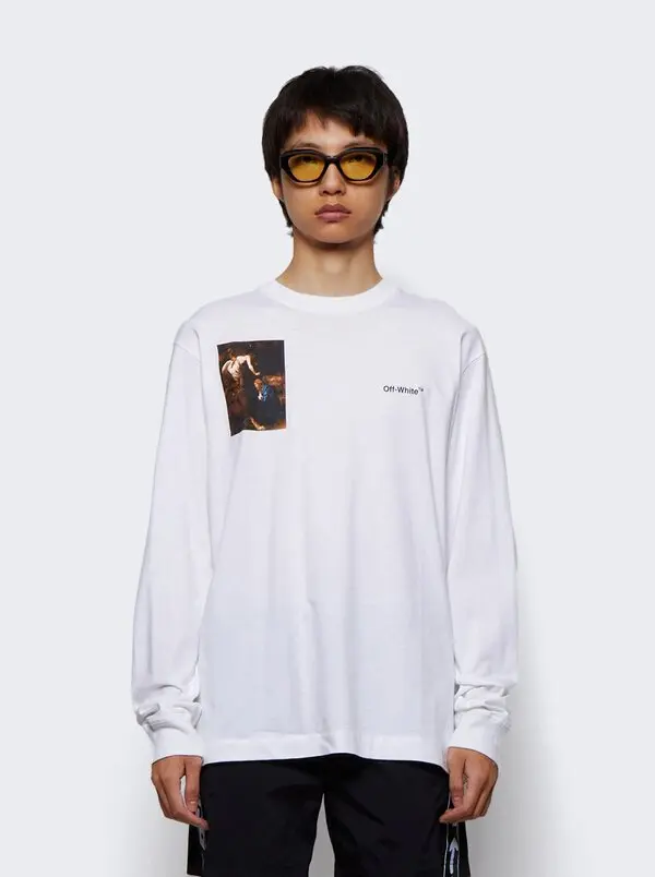 Off-White Caravaggio Lute Print T-shirt - White