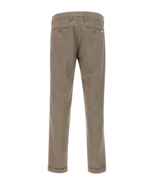 RE-HASH Micro-pattern Tailored Trousers - Gray
