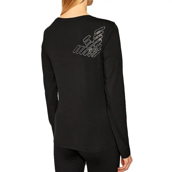 Emporio Armani Logo Long-sleeved T-shirt