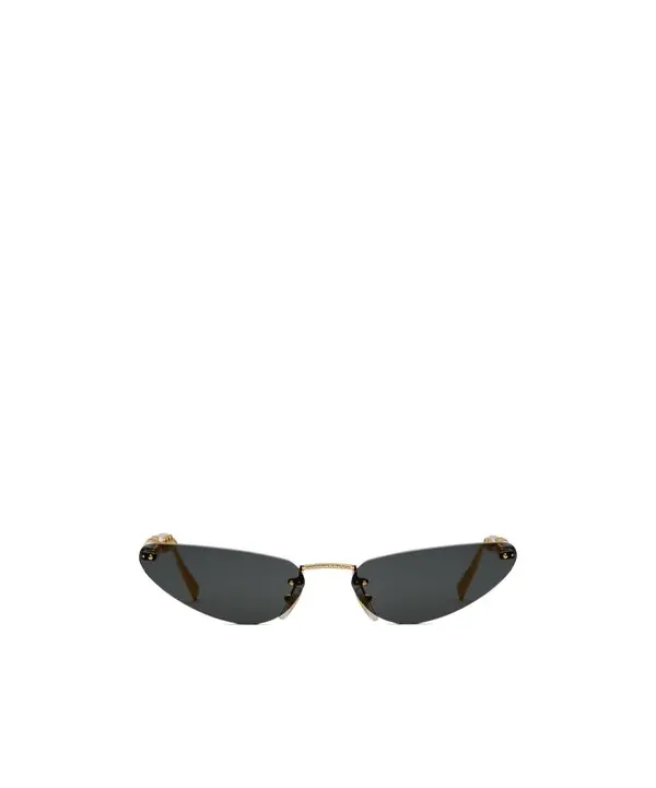 Gucci Cat Eye Frame Sunglasses - Gold