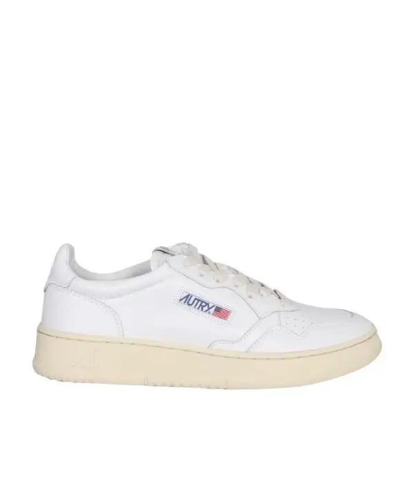 AUTRY Medalist Lace-up Sneakers - White