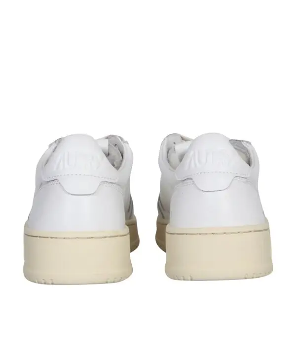 AUTRY Medalist Lace-up Sneakers - White