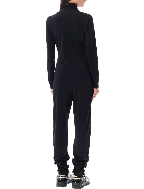 Raf Simons Tailored Fit Jumpsuit With High Neck