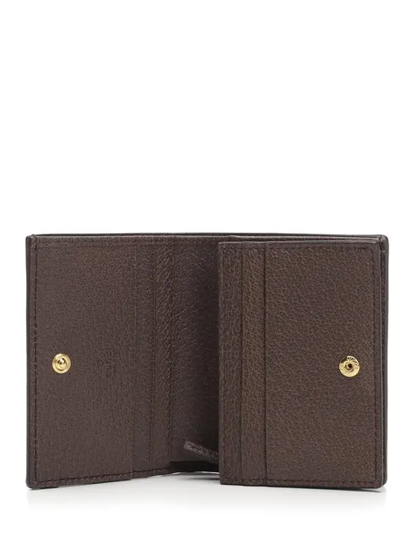 Gucci Ophidia Gg Card Case - Brown