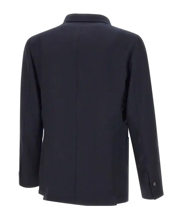 BARBA NAPOLI Easy Slim Fit Blazer - Blue