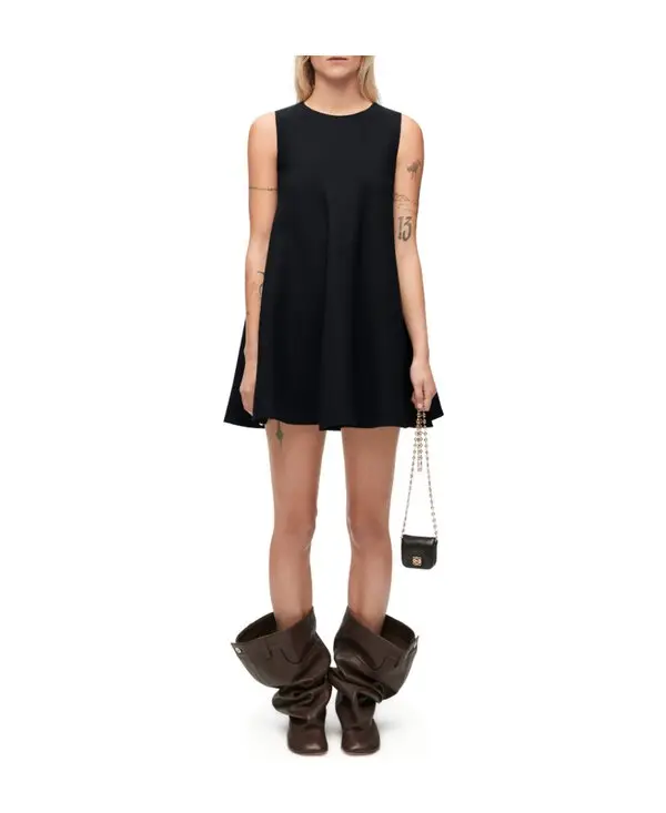 Loewe Silk And Wool Mini Dress