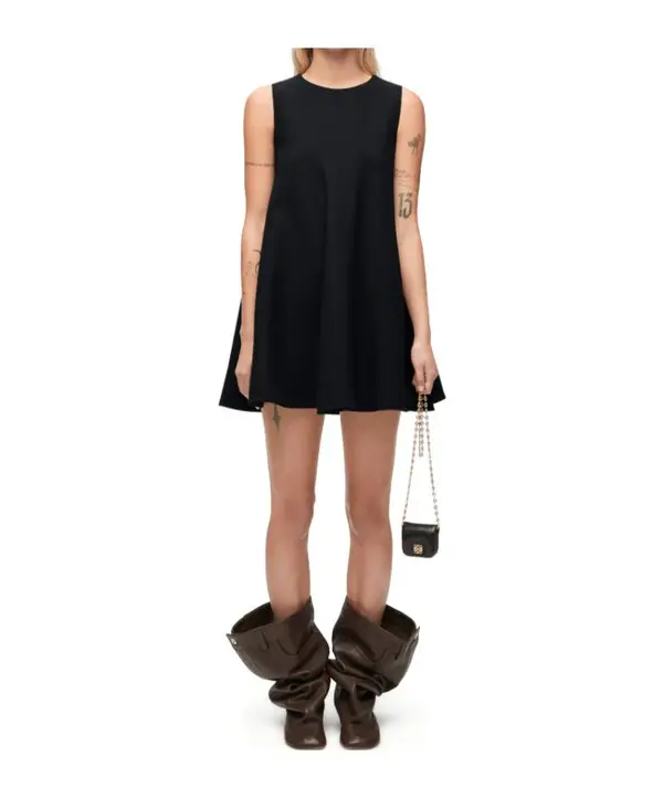 Loewe Silk And Wool Mini Dress
