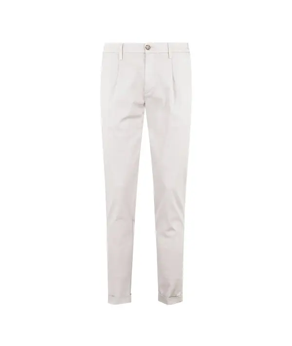 RE-HASH Belt Loops Slacks - White