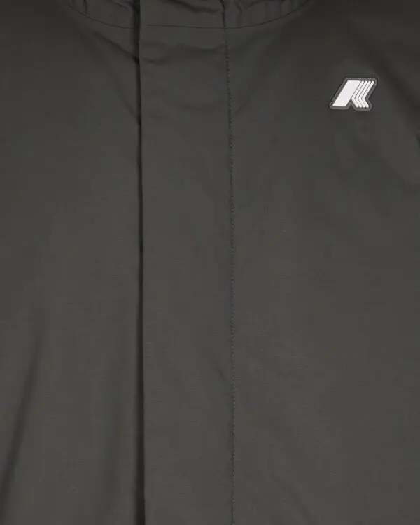 K-WAY Long-sleeved Hooded Coat