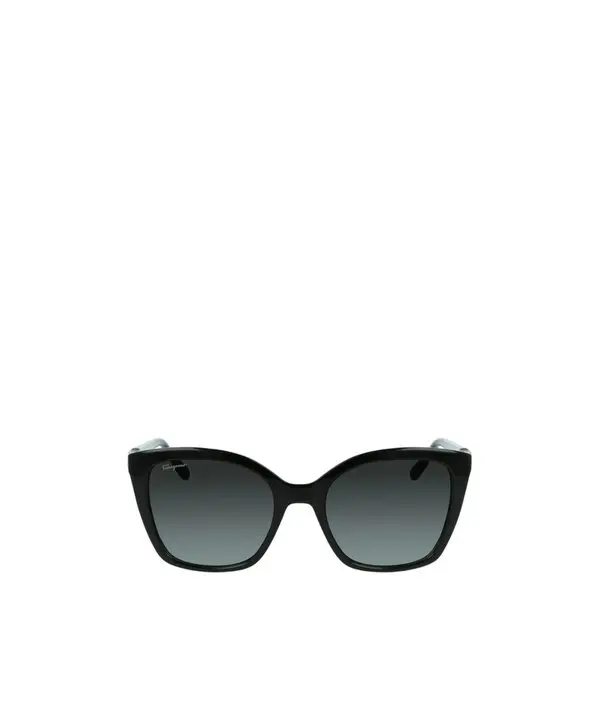 FERRAGAMO Butterfly Frame Sunglasses - Black