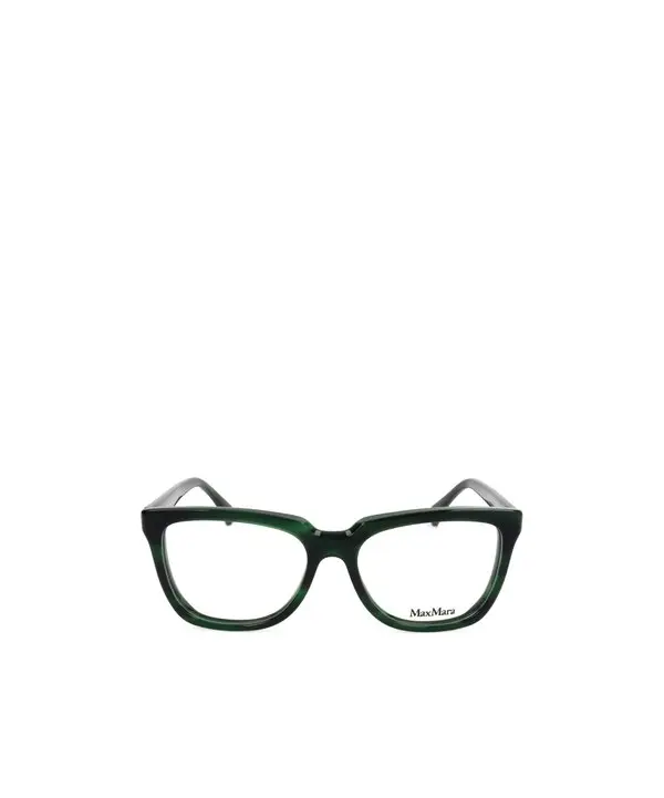 Max Mara Square Frame Eyeglasses - Black