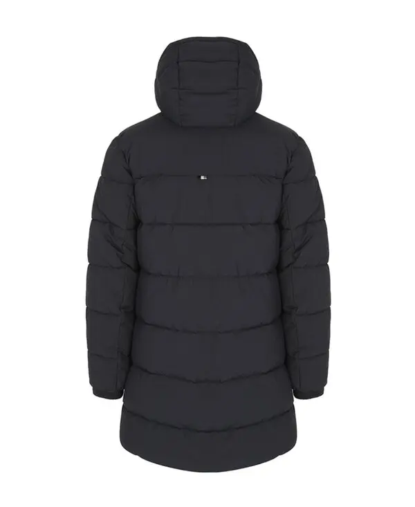 Hugo Boss Padded Longline Jacket With Removable Hood