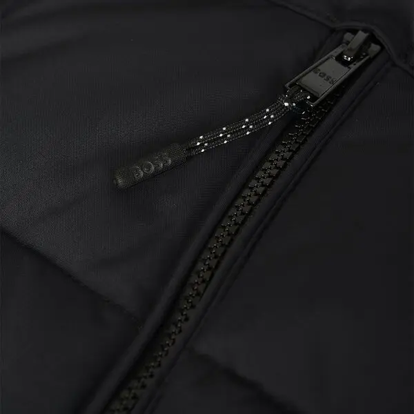 Hugo Boss Padded Longline Jacket With Removable Hood