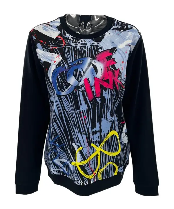Sportmax Long-sleeved Sweater With Graphic Print