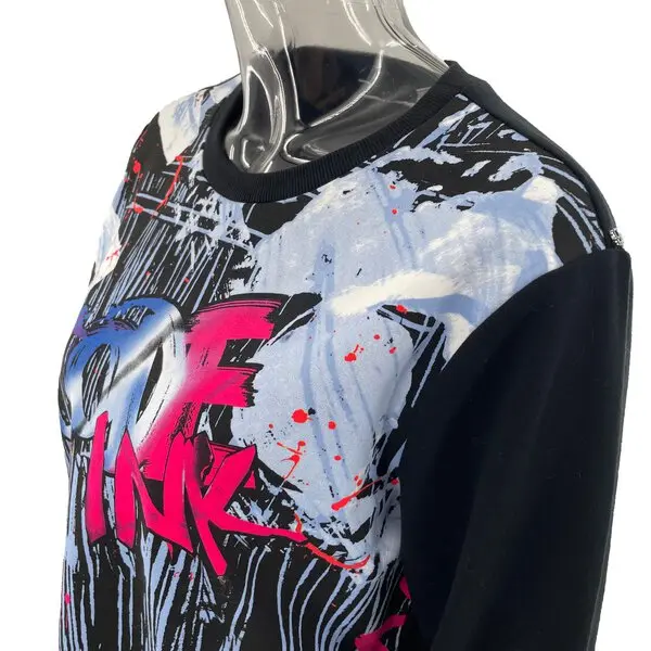 Sportmax Long-sleeved Sweater With Graphic Print