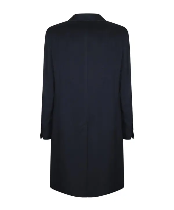 Tagliatore Colorado Single Breasted Coat - Blue