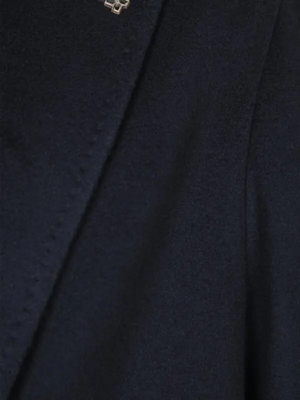 Tagliatore Colorado Single Breasted Coat - Blue