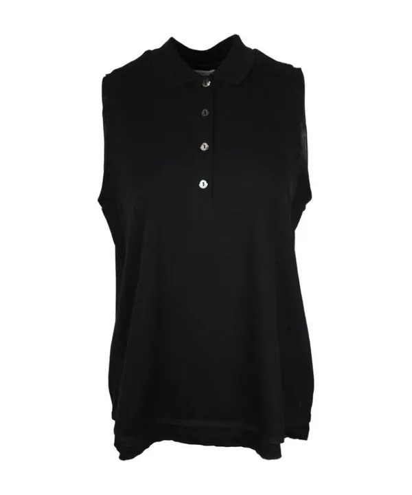 Moncler Sleeveless Button Blouse