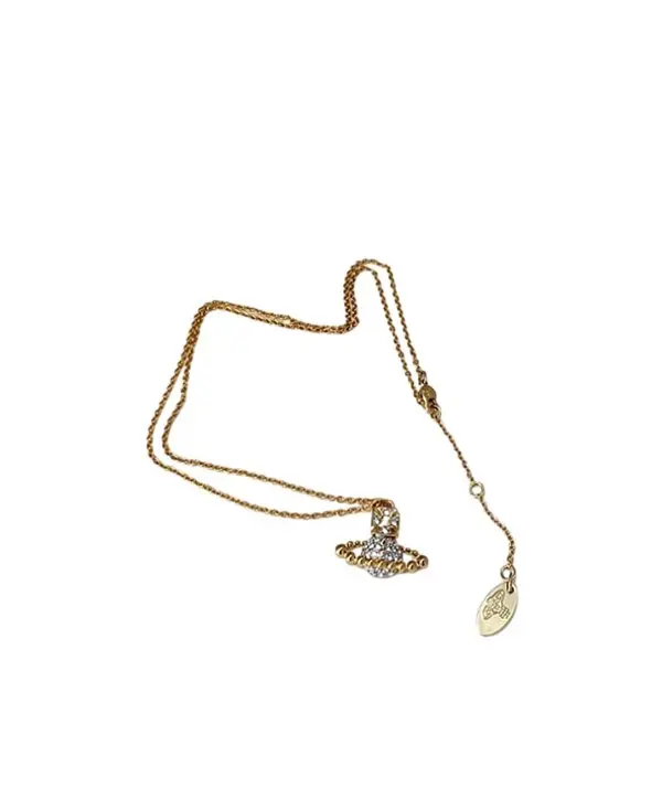 VIVIENNE WESTWOOD Orb Pendant Necklace - Yellow