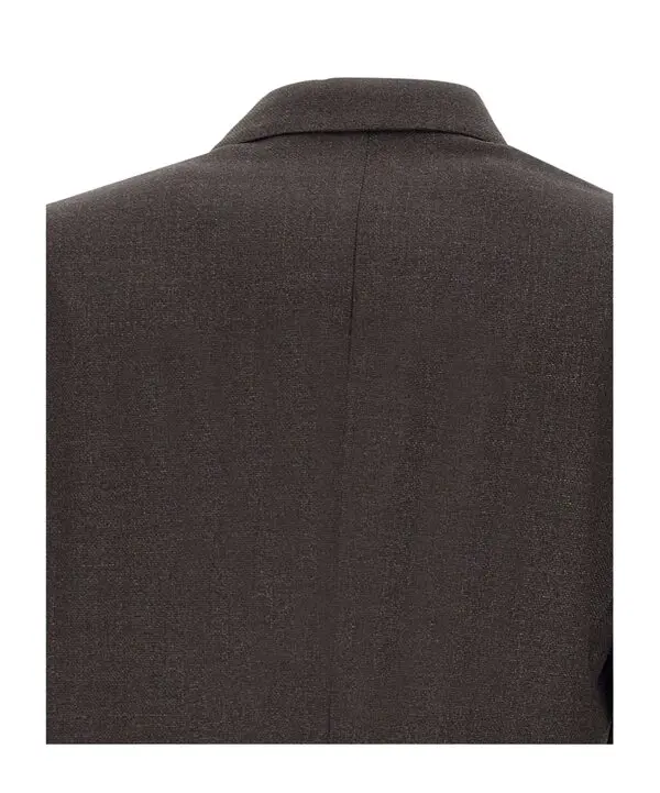 BARBA NAPOLI Easy Slim Fit Two-button Blazer - Black