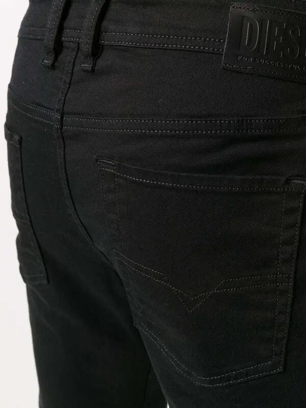 DIESEL® Logo Patch Slim-fit Jeans