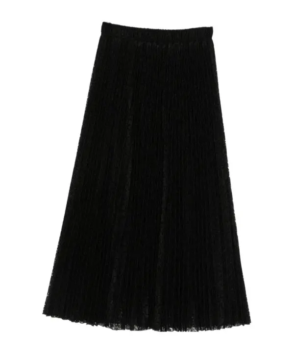 Ermanno Scervino Plissé Midi Skirt
