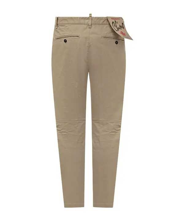 Dsquared2 Belt-loop Casual Pants - Brown