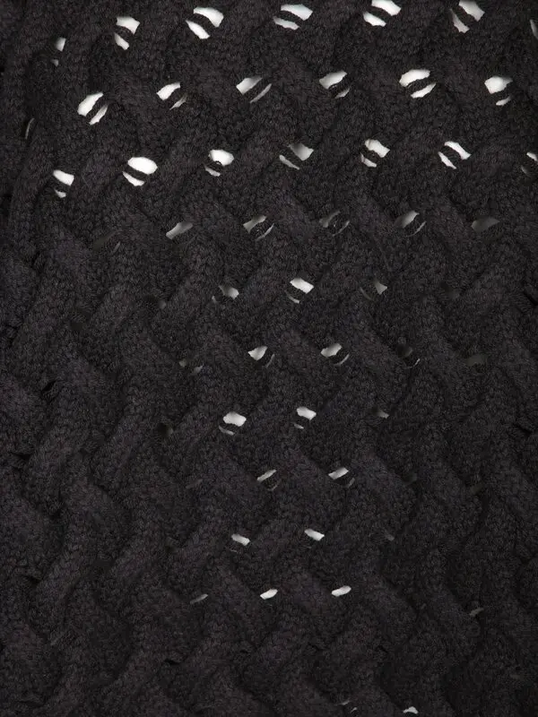 P.a.r.o.s.h High Neck Long Sleeve Sweater - Black