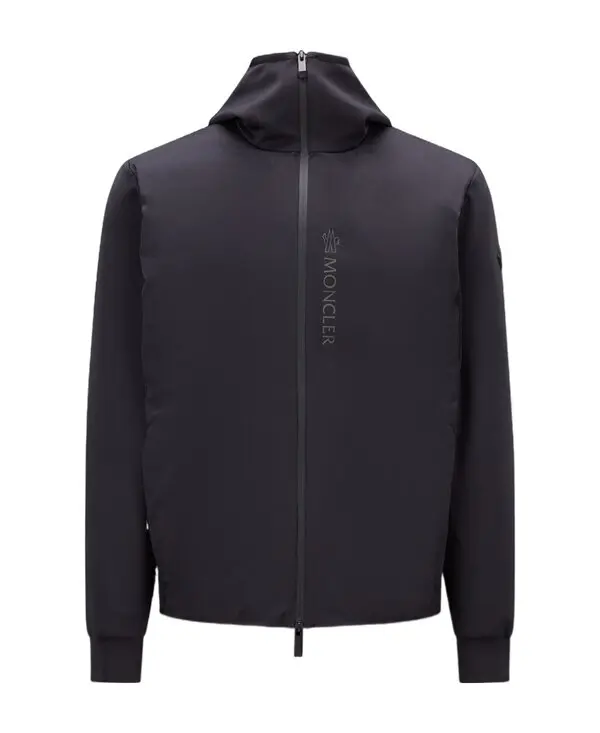 Moncler Padded Zip-up Hoodie - Black
