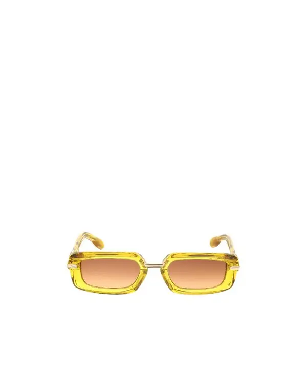 Chrome Hearts Logo Rectangle Sunglasses - Pink