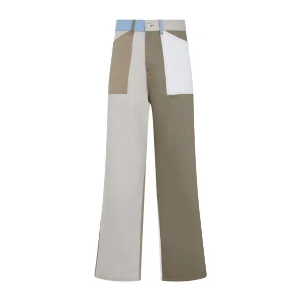 Givenchy Bi-color Straight-leg Jeans