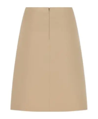 Dior Wool Straight Skirt