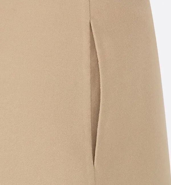 Dior Wool Straight Skirt