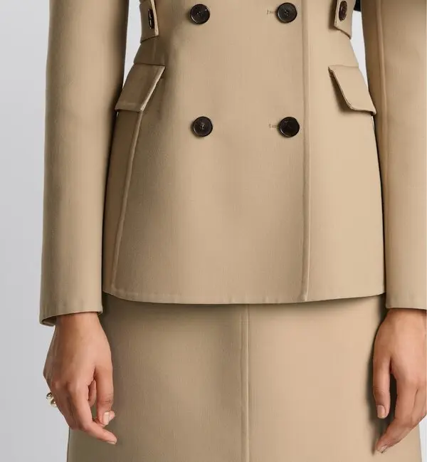 Dior Wool Straight Skirt