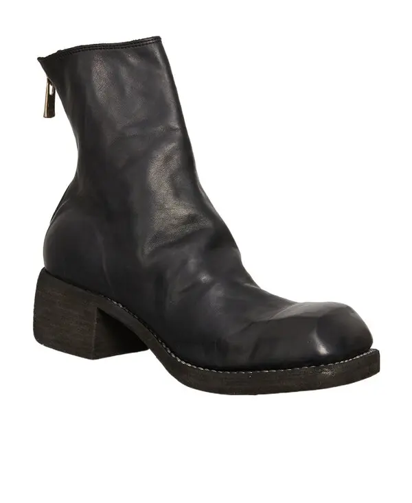 Guidi Back-zip Short Boots