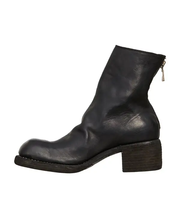 Guidi Back-zip Short Boots