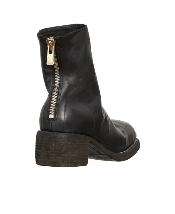 Guidi Back-zip Short Boots