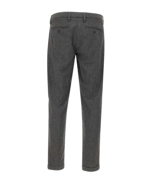 RE-HASH Mucia 10 Patterned Trousers - Grey