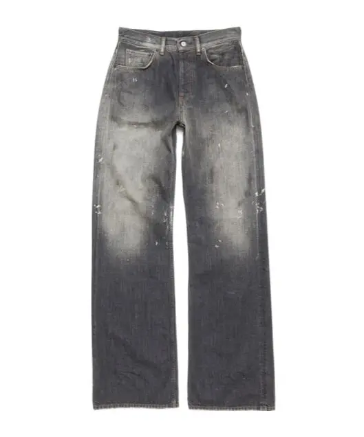 Acne Studios Wide Leg Jeans - Black
