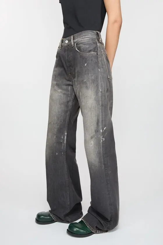 Acne Studios Wide Leg Jeans