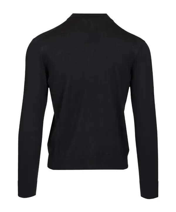 Tagliatore Zippered Knit Cardigan