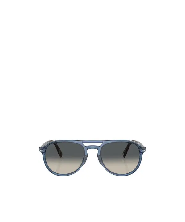 Persol Aviator Frame Sunglasses - Clear Navy Blue