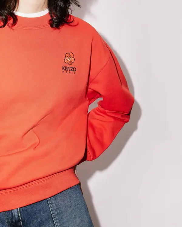 Kenzo Boke Flower Crest Sweatshirt - Red
